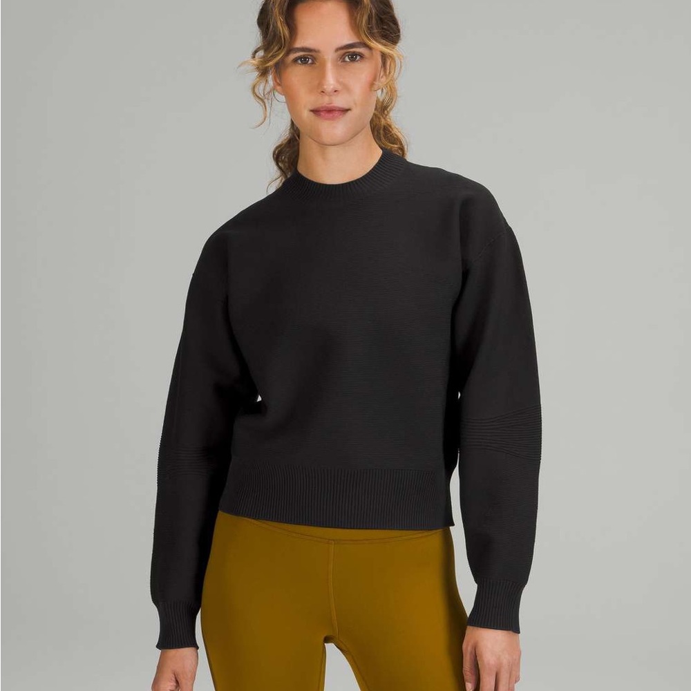 Lululemon Recycled Nylon Ribbed Sweater - Gem